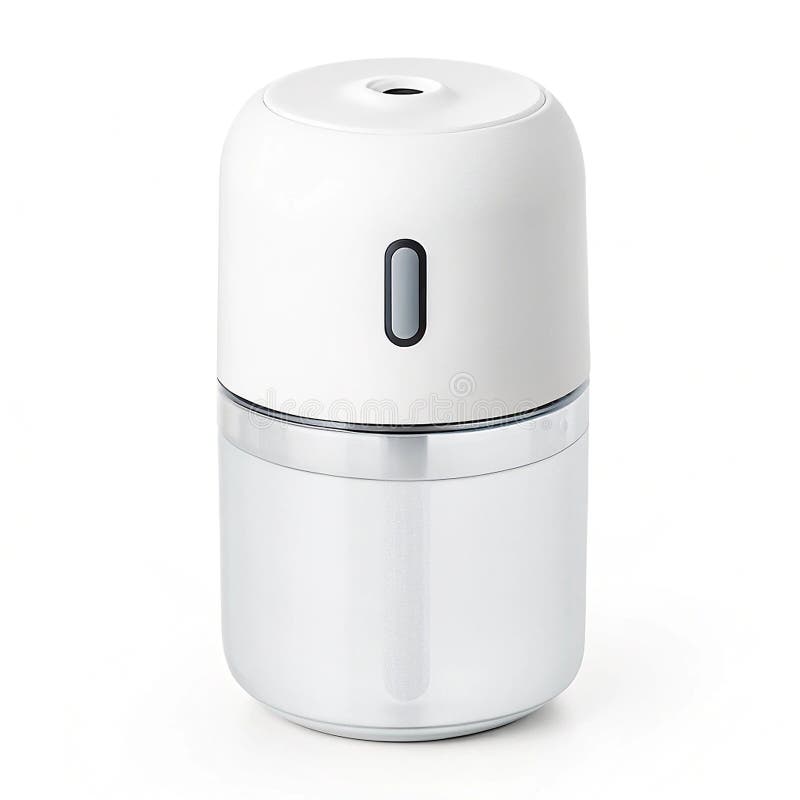 Mini USB Powered Humidifier on White Background Stock Illustration ...