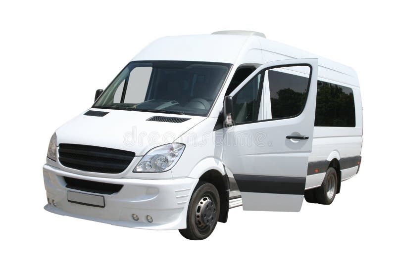 Mini van stock photo. Image of transport, wheels, mercedes - 4341408