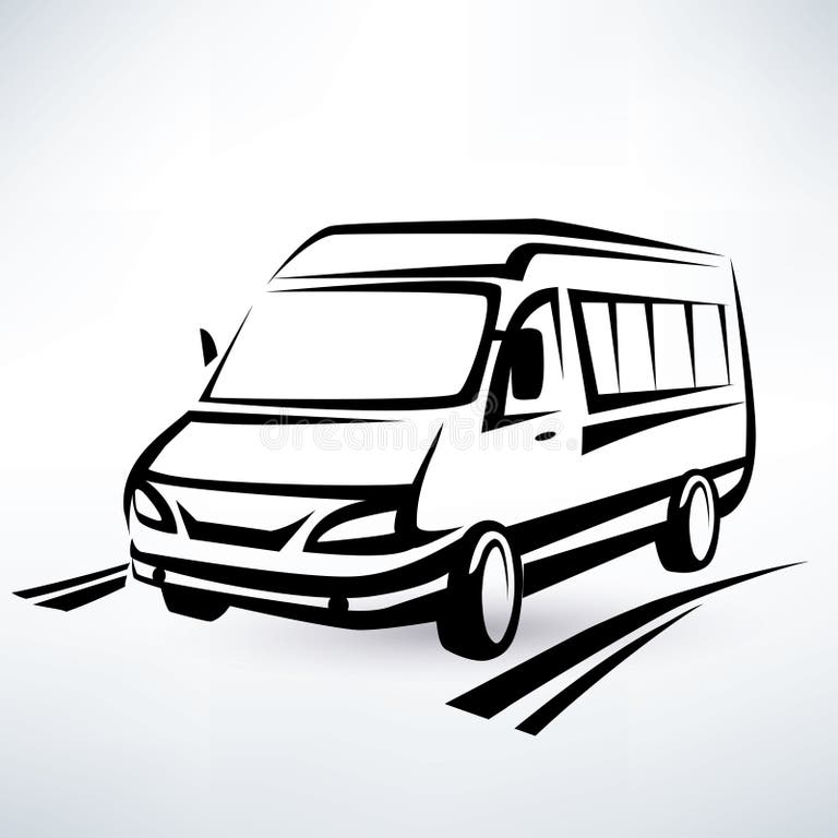 Van Sketch Stock Illustrations – 7,086 Van Sketch Stock Illustrations ...