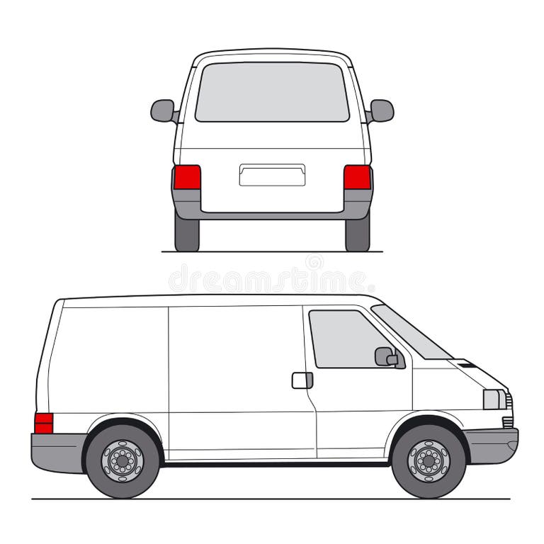 Mini Van Vector stock vector. Illustration of drive, mini - 2116599