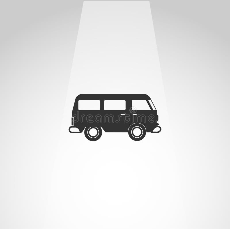 Mini Van Icon, Van Simple Isolated Icon Stock Vector - Illustration of ...