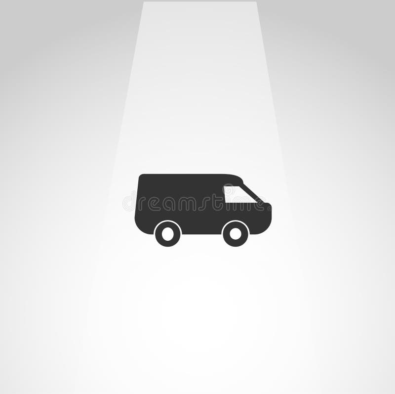 Mini Van Icon, Van Simple Isolated Icon Stock Vector - Illustration of ...