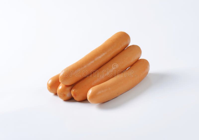 Mini Vienna sausage stock image. Image of closeup, snack - 49334741