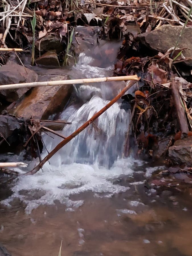 Miniwaterfall stock photo. Image of nature, summer, environment - 89698082