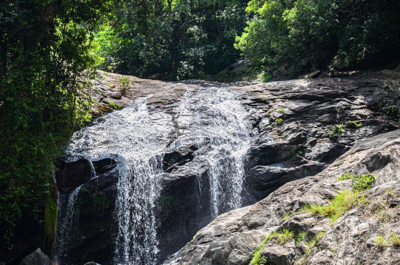 Mini waterfall stock photo. Image of grunge, river, environment - 272189134