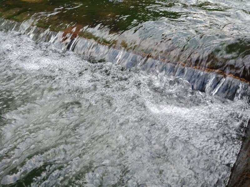 Mini Waterfall in the River Stock Photo - Image of view, mini: 285319006