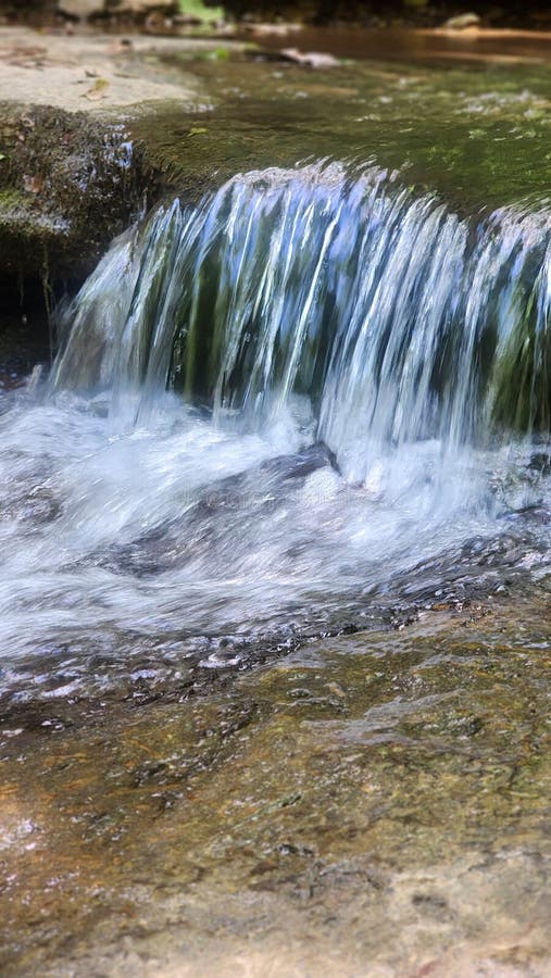 Mini waterfalls stock photo. Image of water, river, mini - 293841314
