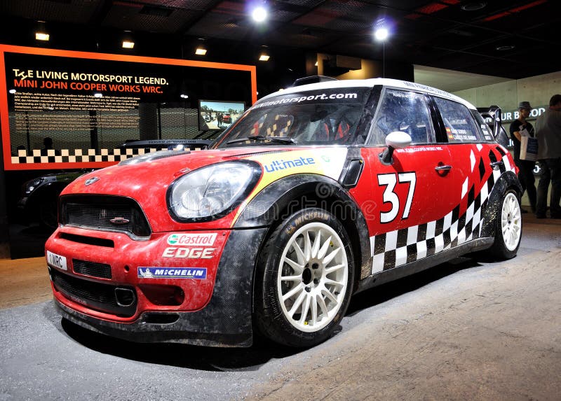Mini WRC on IAA Frankfurt 2011 Editorial Photography - Image of ...
