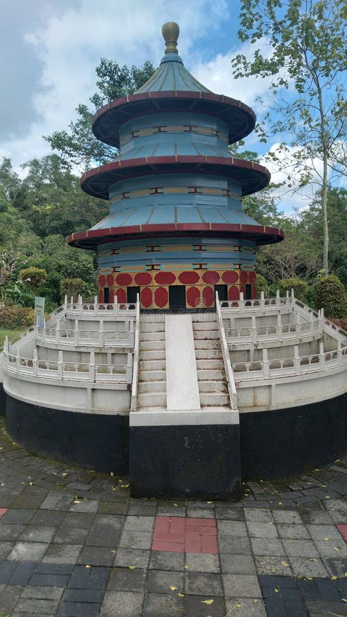 Miniatur kuil surga editorial image. Image of surga - 272415705