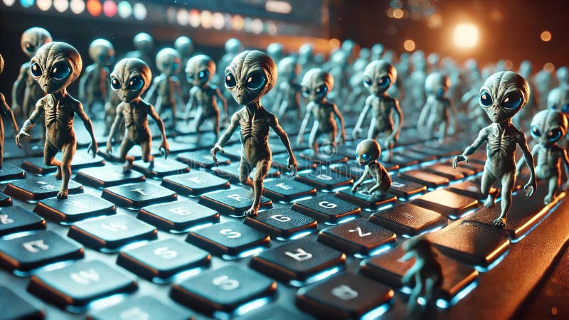 Miniature Aliens Stock Illustrations – 13 Miniature Aliens Stock ...
