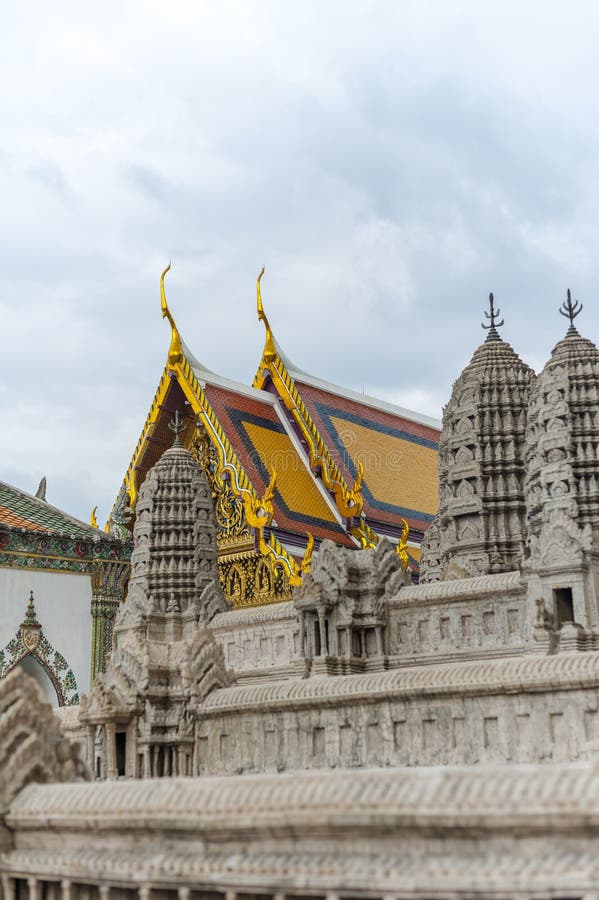 Miniature Angkor Wat in Bangkok Stock Image - Image of miniature, kaew ...