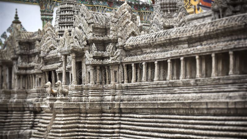 Miniature of Angkor Wat stock image. Image of famous - 30545301