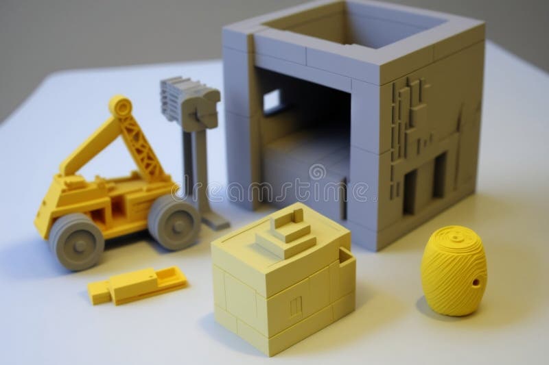 Miniature Building Model Constructed Using 3D Printing in Design ...