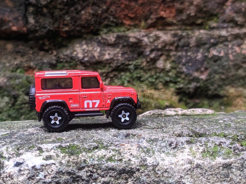 This is a Miniature Car Land Rover., 18 May 2022 Surabaya, East Java ...