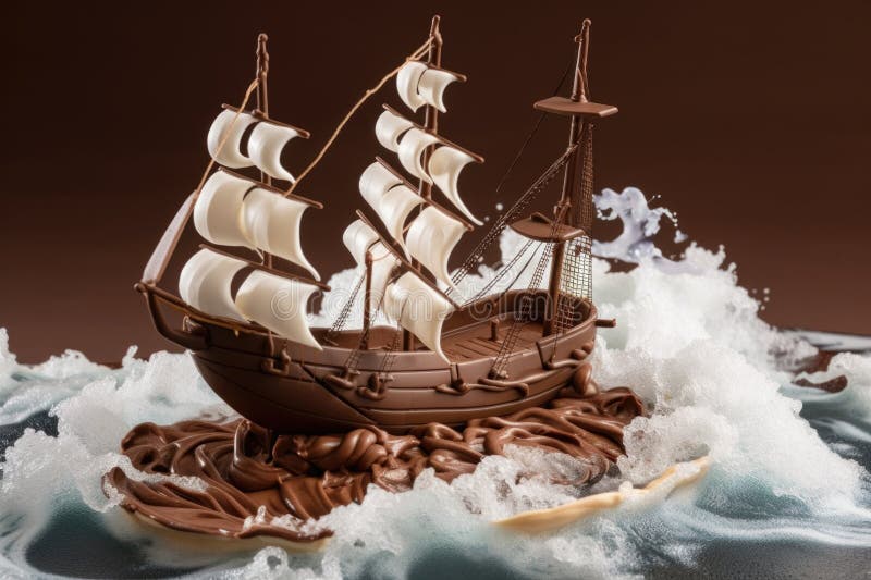 Chocolate Ship Stock Illustrations – 625 Chocolate Ship Stock ...