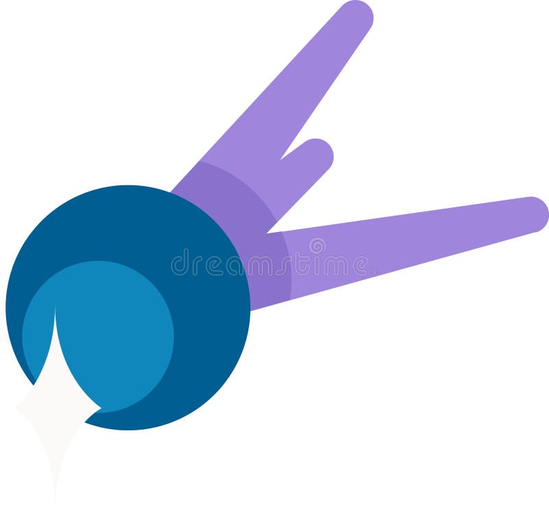 Miniature Communications Satellite Flat Icon Stock Vector ...