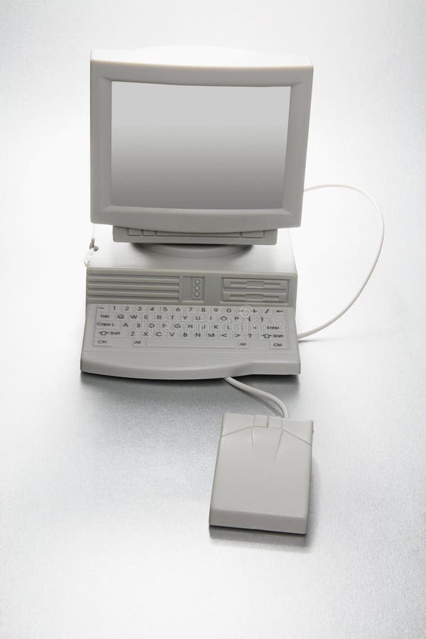 Miniature Computer stock photo. Image of life, monitor - 18286326