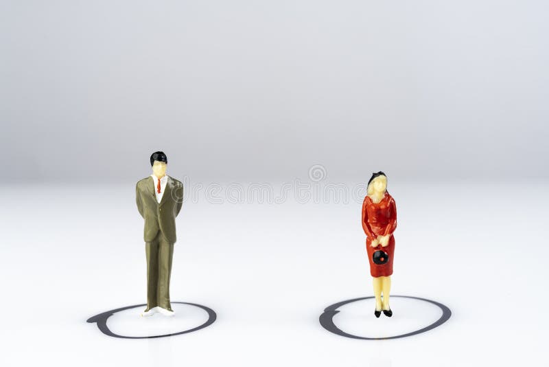 Couple Isolated Inside Circles Stock Photo - Image of bright, abstract ...