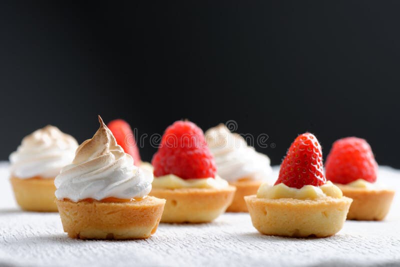 Miniature Crusty French Fruit Tart Stock Photo - Image of crusty, kiwi ...