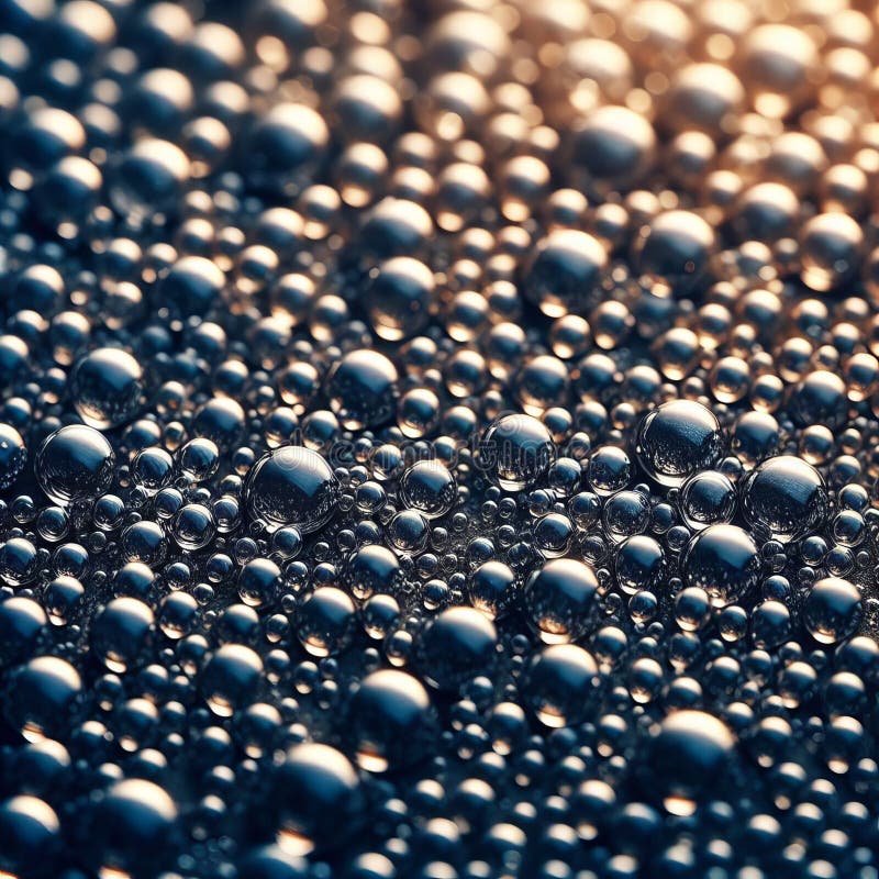 Miniature Drops Tiny Bead Like Drops Scattered Across a Textured Stock ...