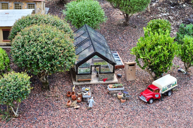 Miniature Farm stock photo. Image of vegetables, small - 16769510