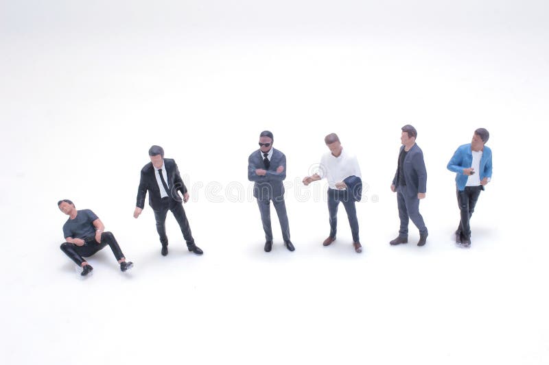 Miniature Figure Standing , a Figurines of People Standing Stock Image ...