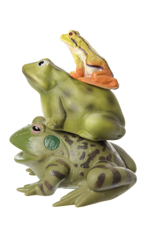 Miniature Frogs stock image. Image of teamwork, frogs - 26396397