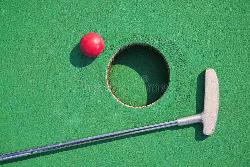 Miniature Golf Family stock photo. Image of sport, sports - 14904342