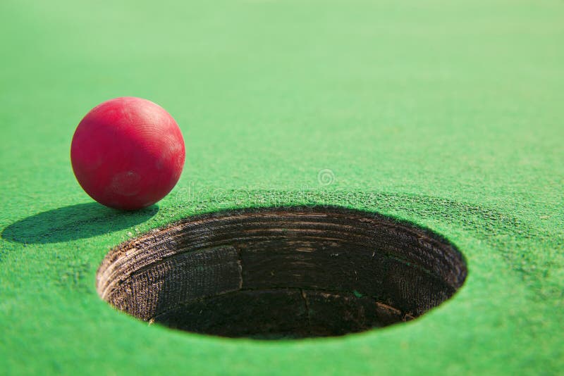 Miniature Golf stock image. Image of roll, golfing, hole - 164679