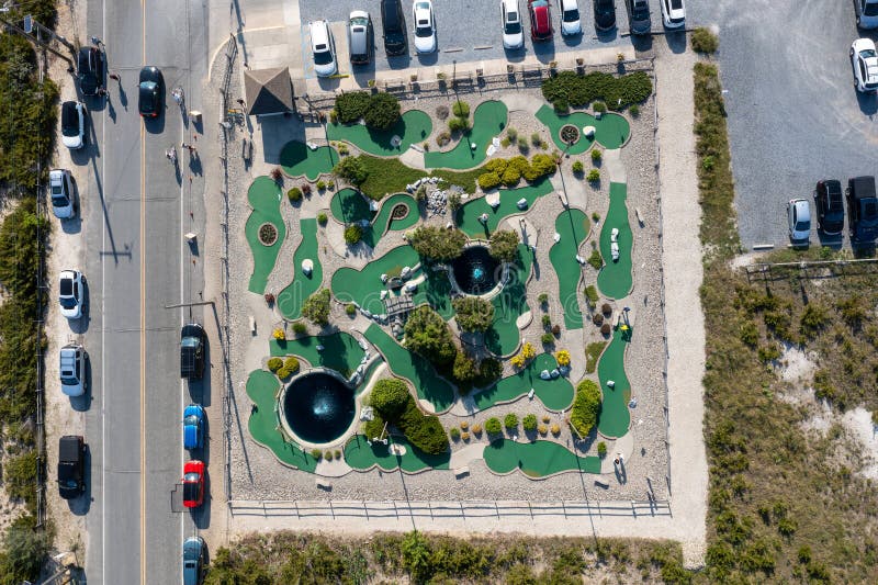 Miniature Golf Course stock photo. Image of outdoors - 291555880