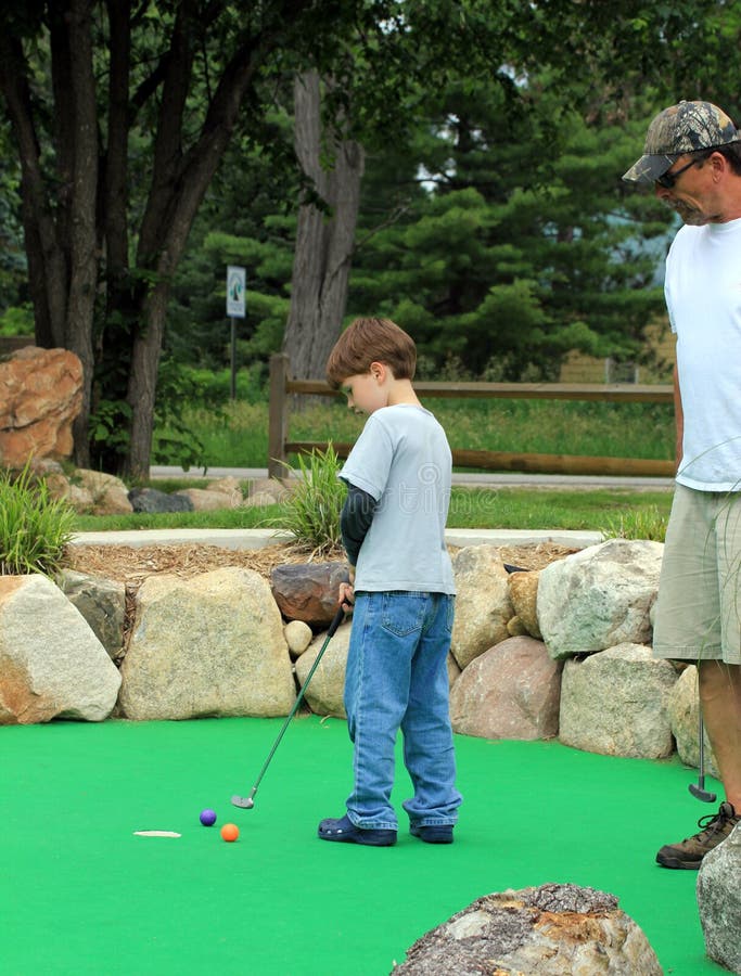 Cruise Ship Fun - Miniature Golf at Sea Editorial Photography - Image ...