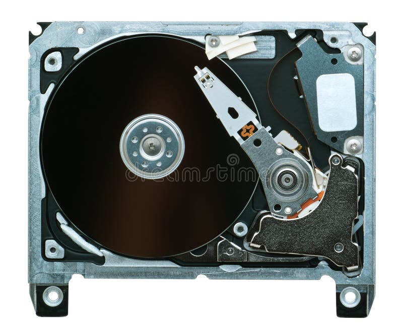 Miniature hard-disk-drive stock photo. Image of digital - 3931562