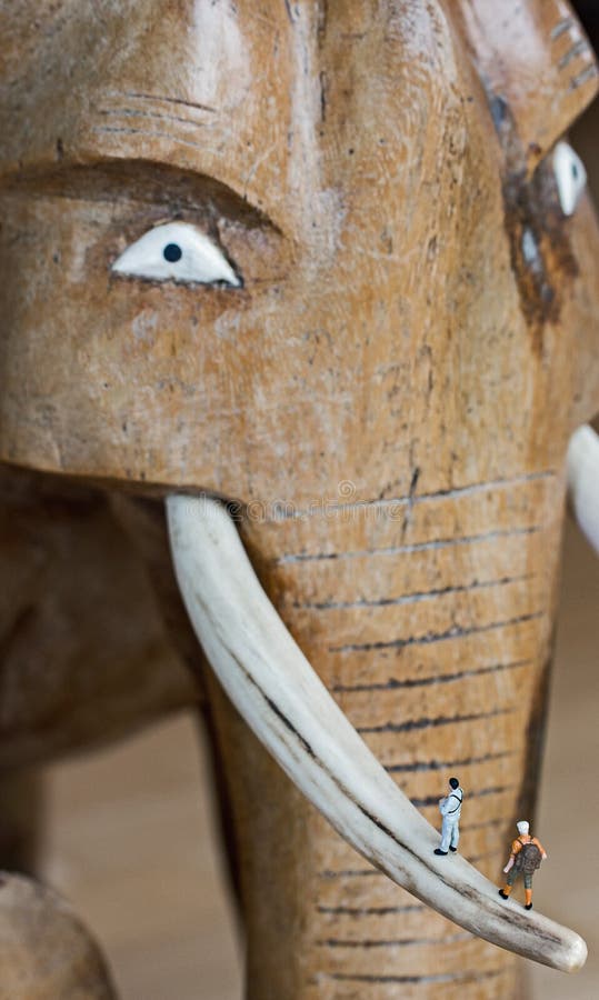 Miniature hikers stock image. Image of hike, dangerous - 64572263