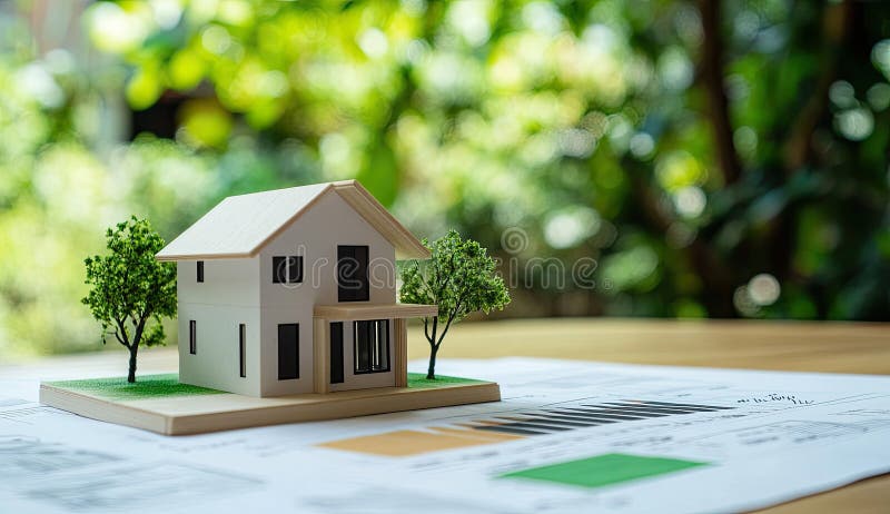 Dream Home Design stock illustration. Illustration of details - 388926251
