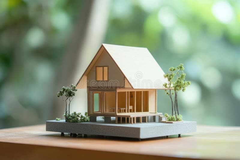 Generative AI, Miniature House, Miniature House for House Construction ...