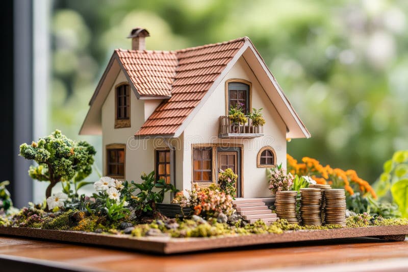 Generative AI, Miniature House, Miniature House for House Construction ...