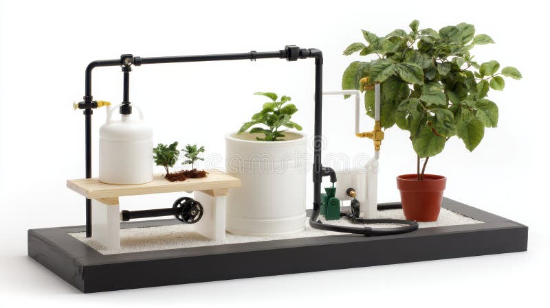 Miniature Hydroponic System Stock Illustrations – 12 Miniature ...