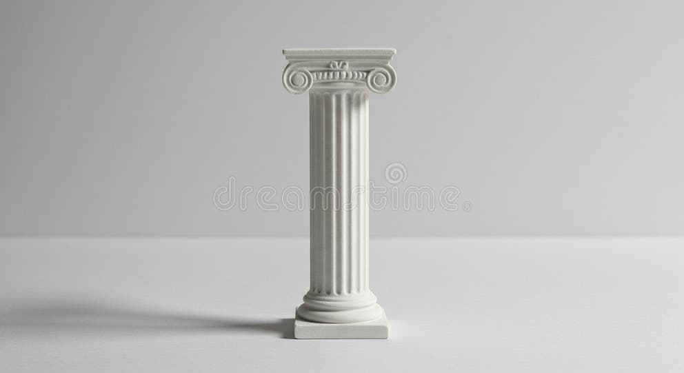 Ionic Column Model Stock Illustrations – 291 Ionic Column Model Stock ...