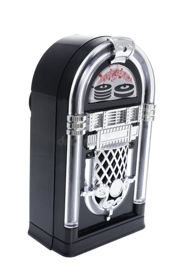 Retro Jukebox isolated stock photo. Image of play, dance - 24146178