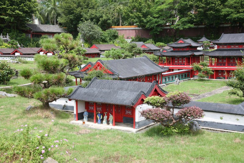 Miniature Landscape of the Summer Palace, China Editorial Photography ...