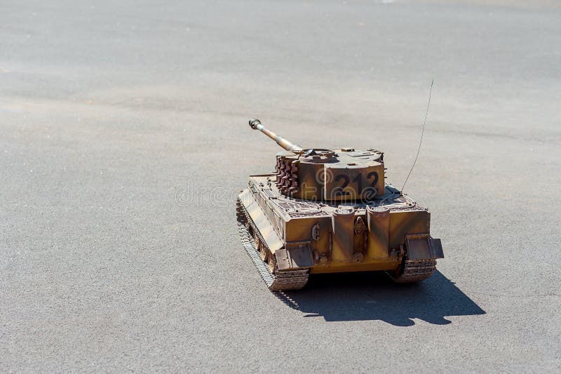 Miniature Model of the German Heavy Tank Tiger , a the Second World War ...