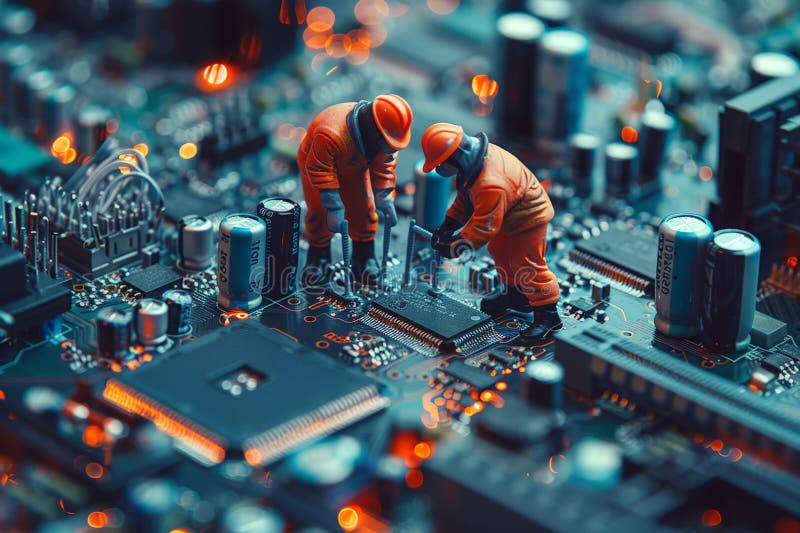 Miniature Model of Oil Refinery Oil and Gas Power Plant with Oil ...