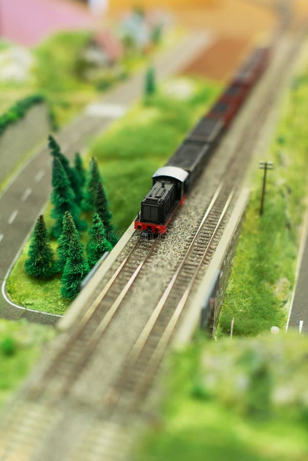 Miniature model of train. stock photo. Image of miniature - 72484354