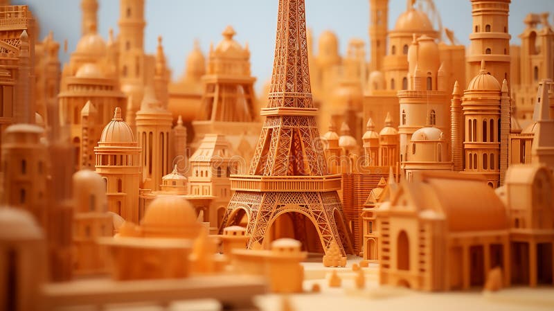 These Toy Models of Buildings from Around the World are Shown. Travel ...
