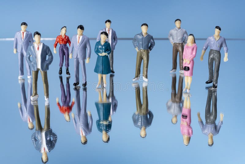 Miniature models people stock photo. Image of beauty - 242634190