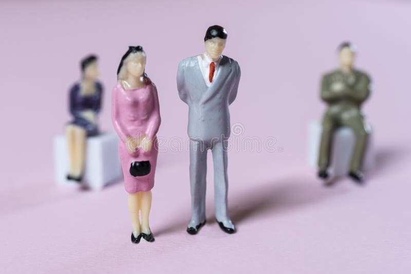 Miniature models people stock photo. Image of activity - 242634154