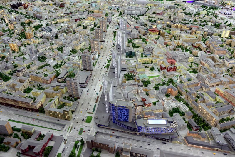 Miniature of the Moscow , Russia Stock Photo - Image of miniature ...