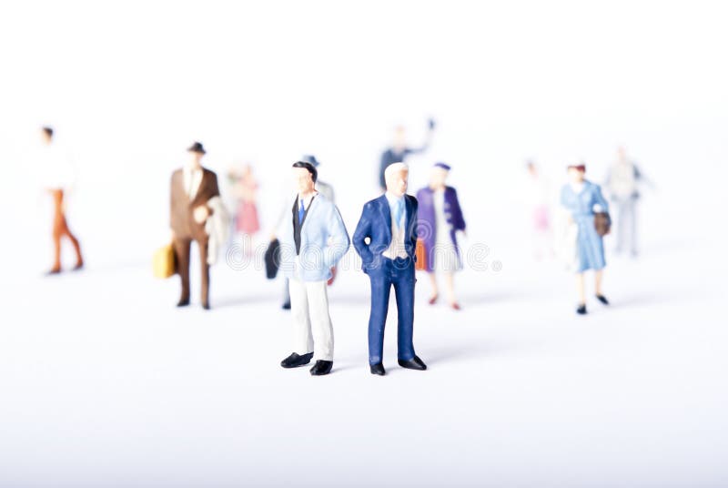Miniature people stock image. Image of global, businesswoman - 15671347