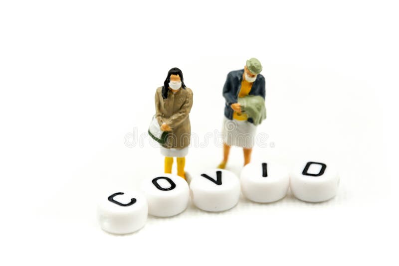 Miniature People : Coronavirus Covid 19 Infected Patient Caution ...