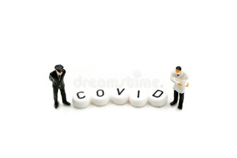 Miniature People : Coronavirus Covid 19 Infected Patient Caution ...